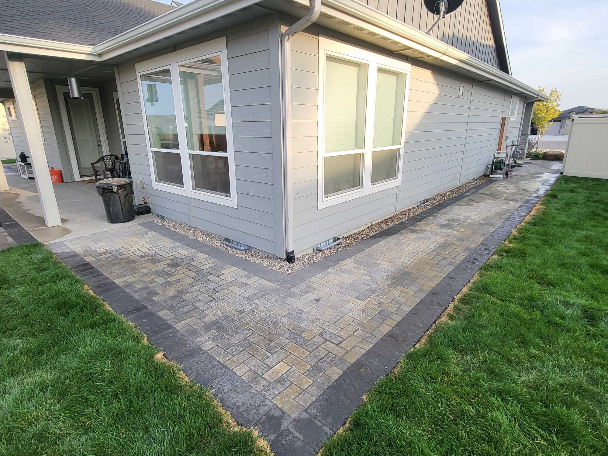 Fine Grade Landscaping | Boise Patio with Stunning Pergola